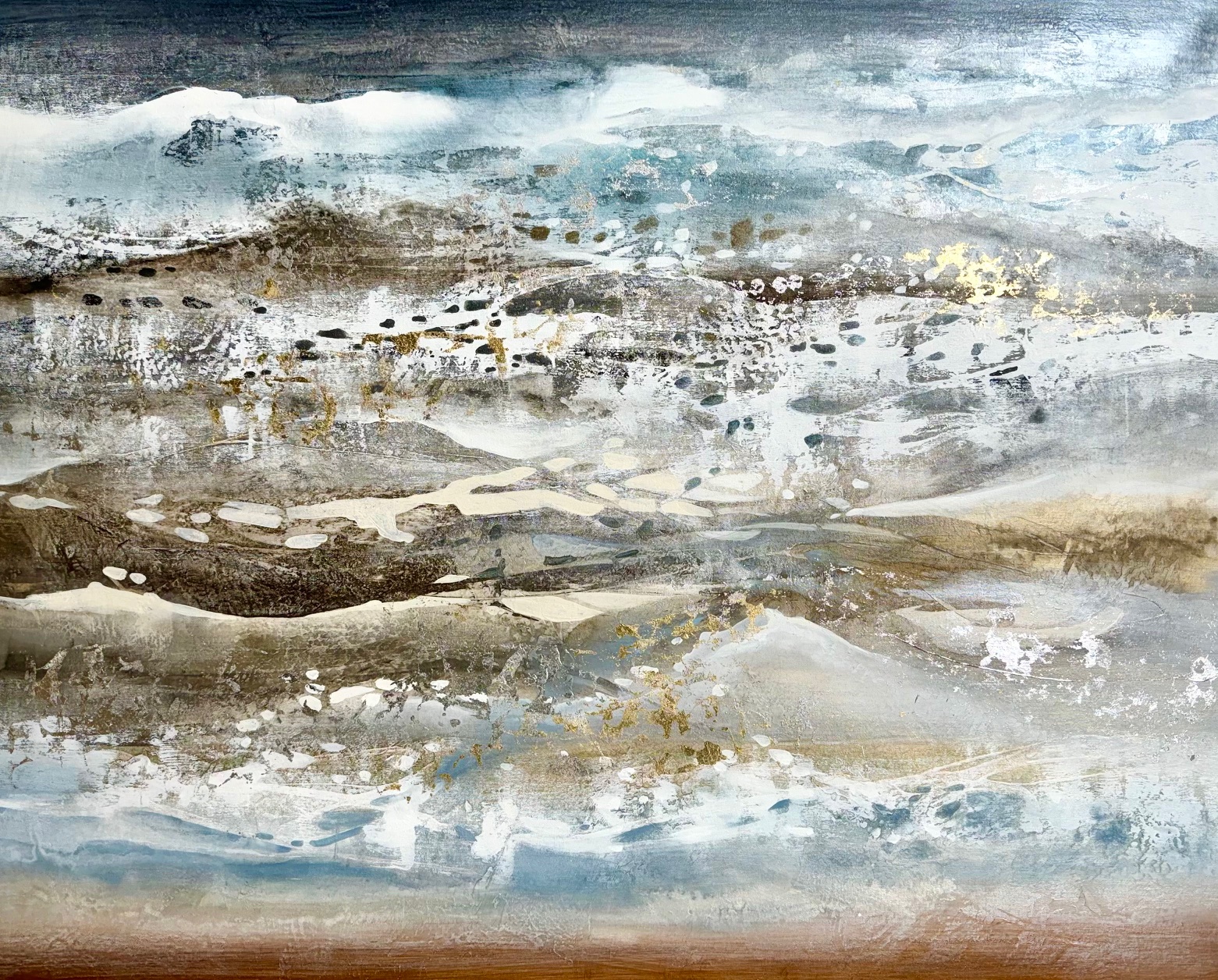 "Flicker" 40 x 50 Canvas | Think Art Gallery